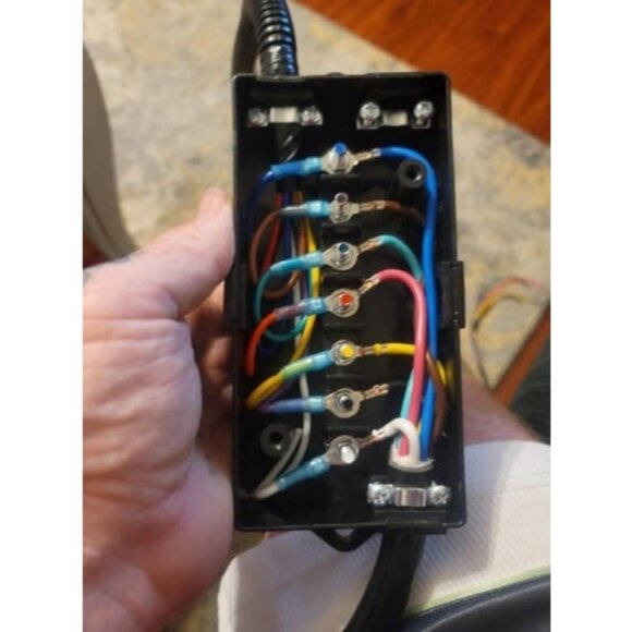 Other | 7 Way Trailer Cord And 7 Gang Junction Box Kit With 12v ...